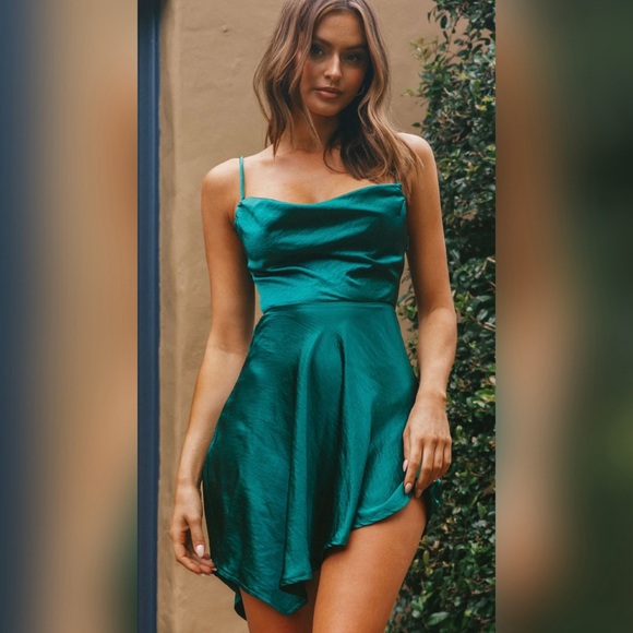 Selfie Leslie | Dresses | Selfie Leslie Angel Eyes Cowl Neck ...